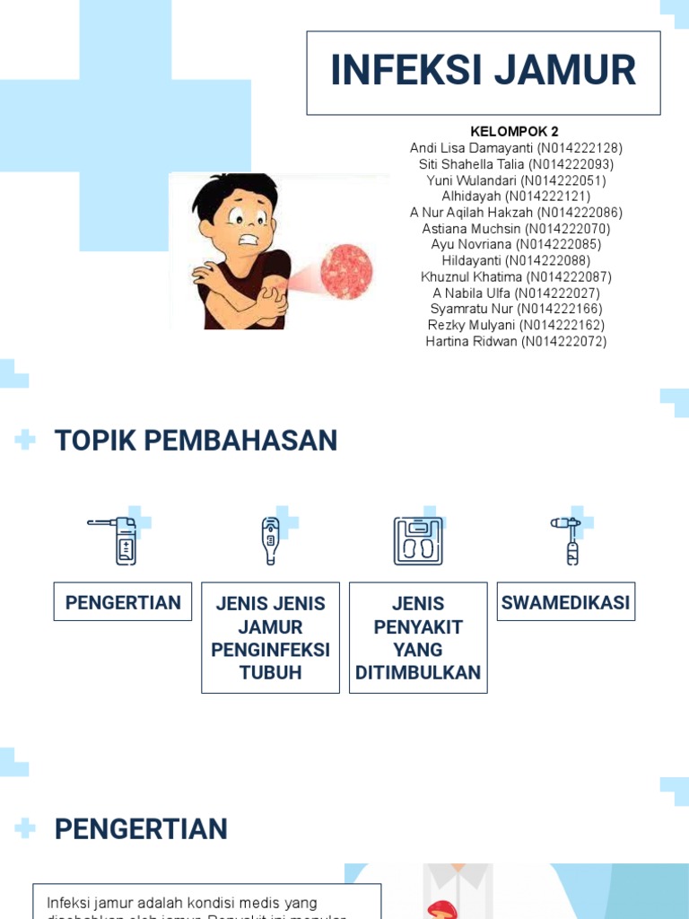 Infeksi Jamur - Kelompok 2 - Swamedikasi B | PDF | Sains & Matematika