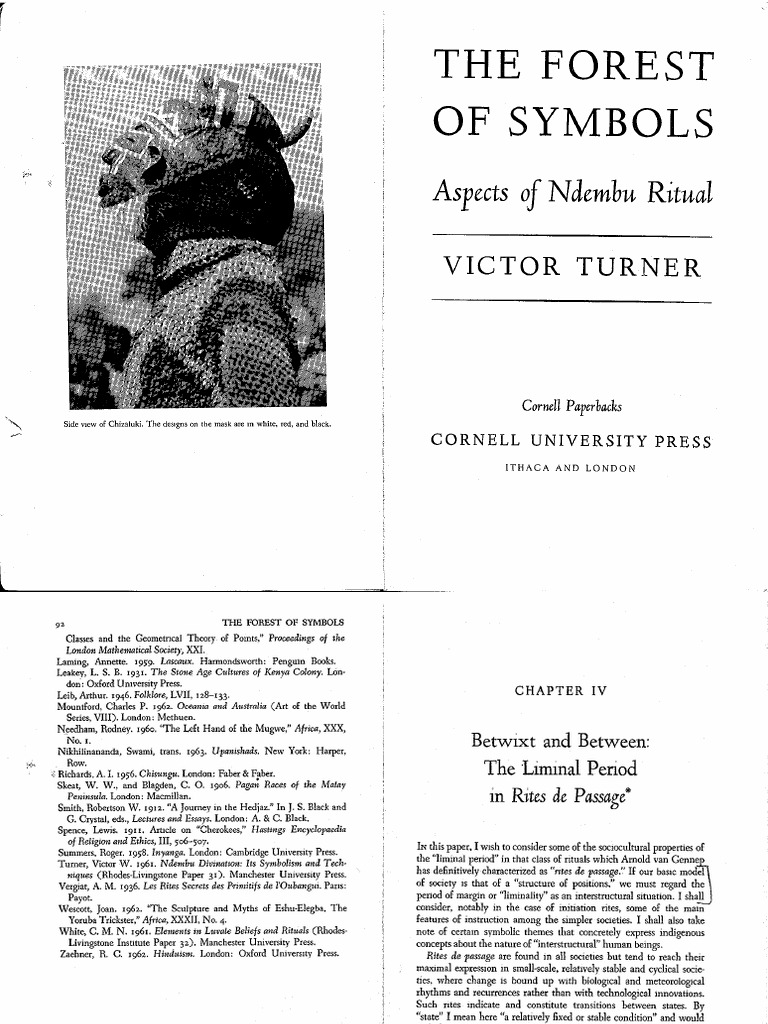 Turner Victor The Forest of Symbols | PDF