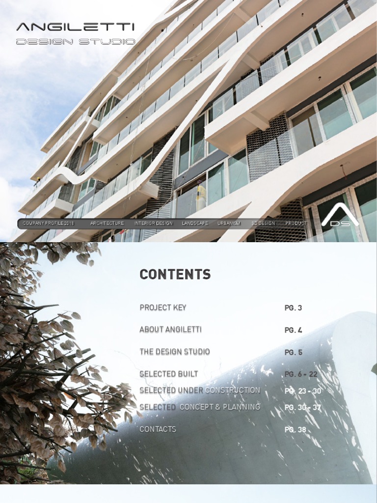 Angiletti Design Studio Profile 2018 | PDF