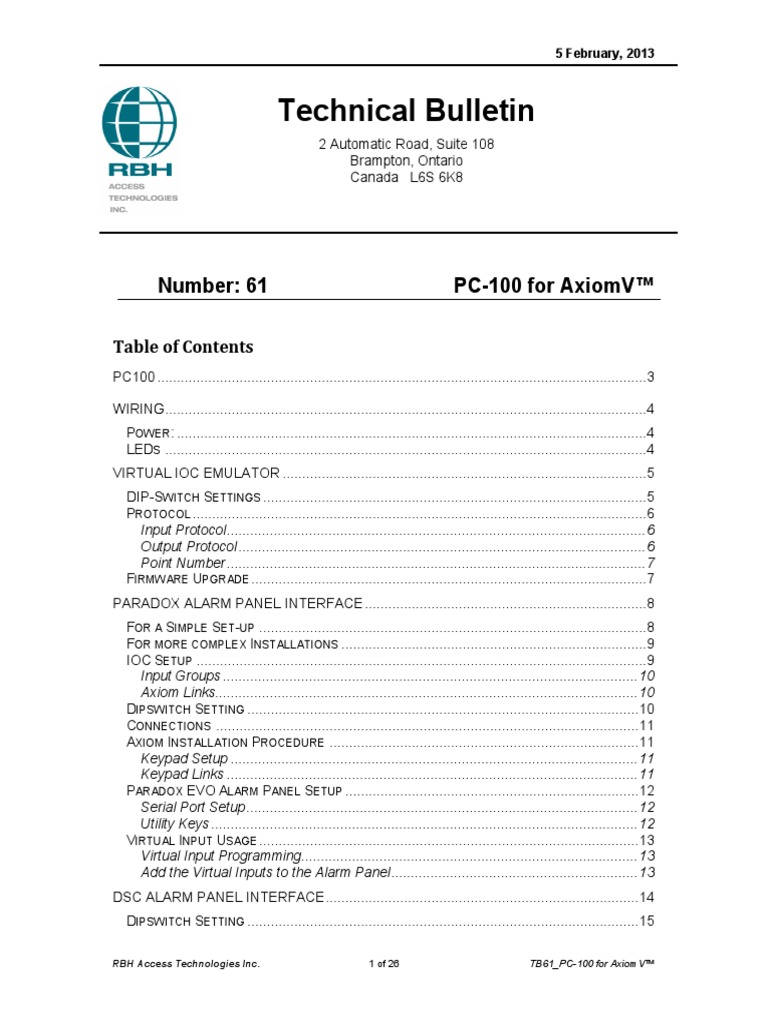 TB61 PC100forAxiomV | PDF | Computer Network | Computer Networking