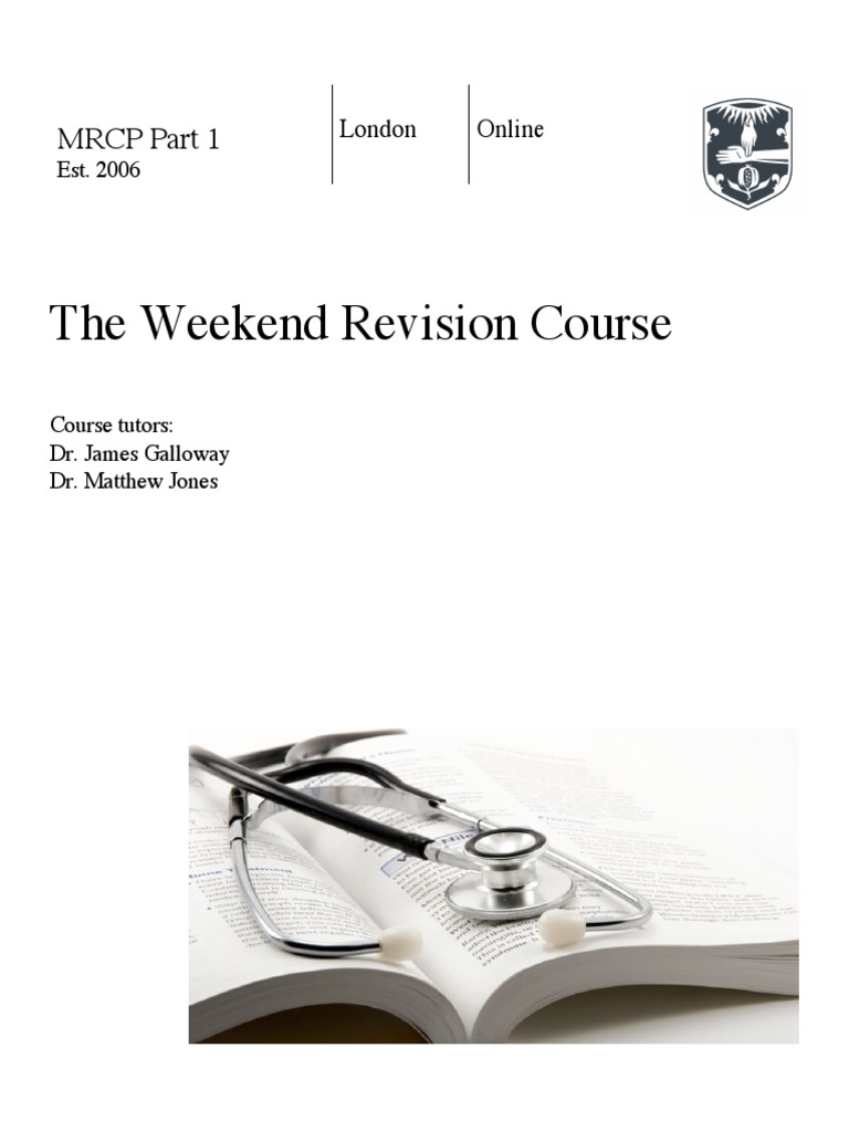 MRCP Course Handbook 2022 | PDF | Parkinson's Disease | Immunodeficiency