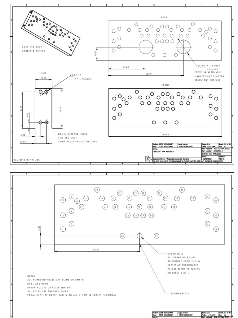 Angleset Vice Jaw All Sheets-1 | PDF