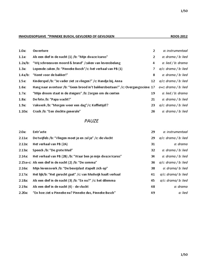 Script Pinneke Busch Gevloerd of Gevlogen Update 8-11-12-Techniek | PDF