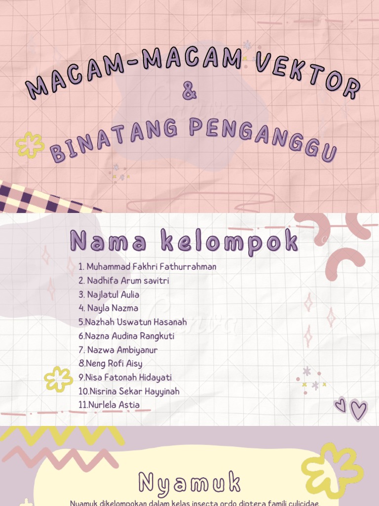 06 - Macam Macam Vektor Dan Binatang Penganggu | PDF 06 - Macam Macam Vektor Dan Binatang Penganggu | PDF