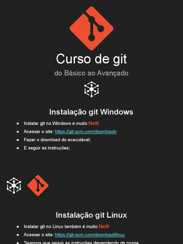 17 - Git Do Básico Ao Avançado | PDF | Controle de versão | Informática