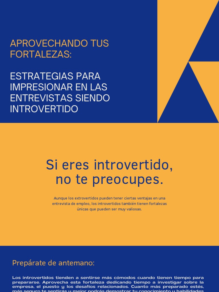 Entrevistas Introvertido | PDF