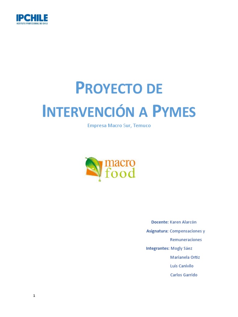 Proyecto Pyme Corregido-2 | PDF