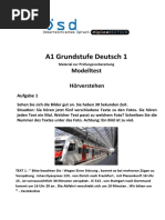 Modellsatz DSD 1 PDF | PDF