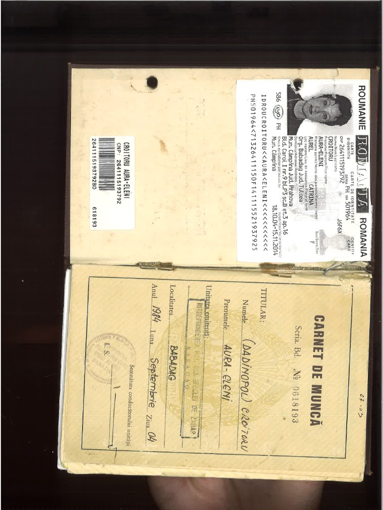 Carte de Munca | PDF