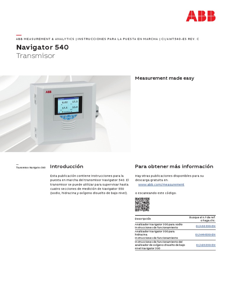 Abb Awt540 Sodio | PDF | Informática | Tecnología