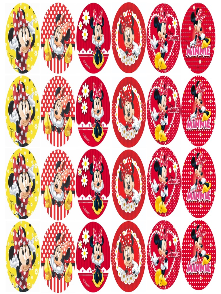Stickers Minnie Mouse | PDF