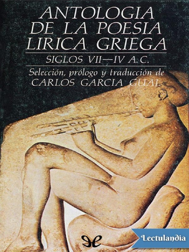 Antologia de La Poesia Lirica Griega - AA VV | Descargar gratis PDF ... Antologia de La Poesia Lirica Griega - AA VV | Descargar gratis PDF ...