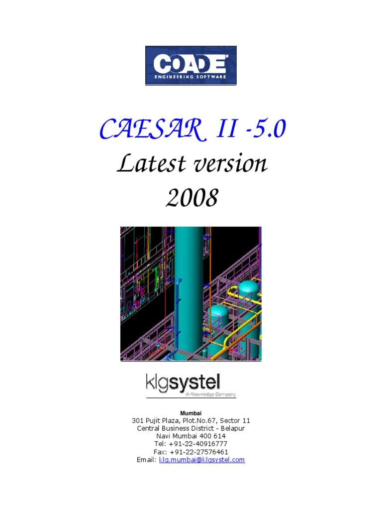 CAESAR II 5.0 - 2008-Introduction | PDF