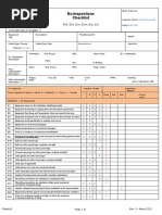 Exd Inspection Sheet | PDF