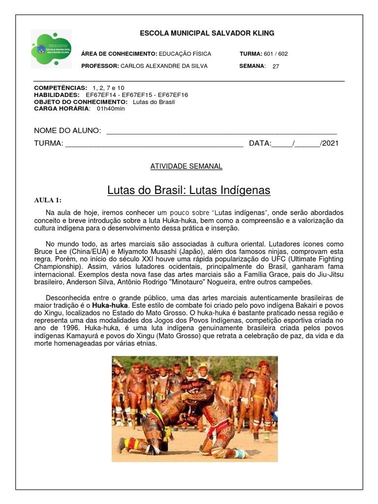 Semana 27 Turmas 601 602 PDF | PDF