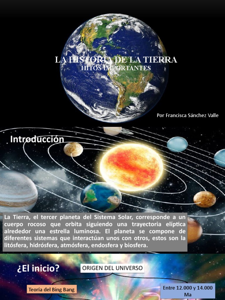 La Historia de La Tierra | PDF | Tierra | Cretáceo