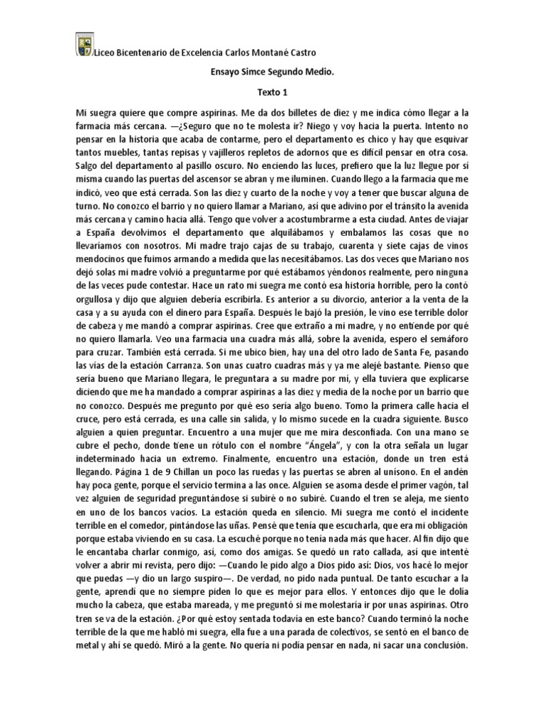 Guia Simce 5 Alumno | PDF