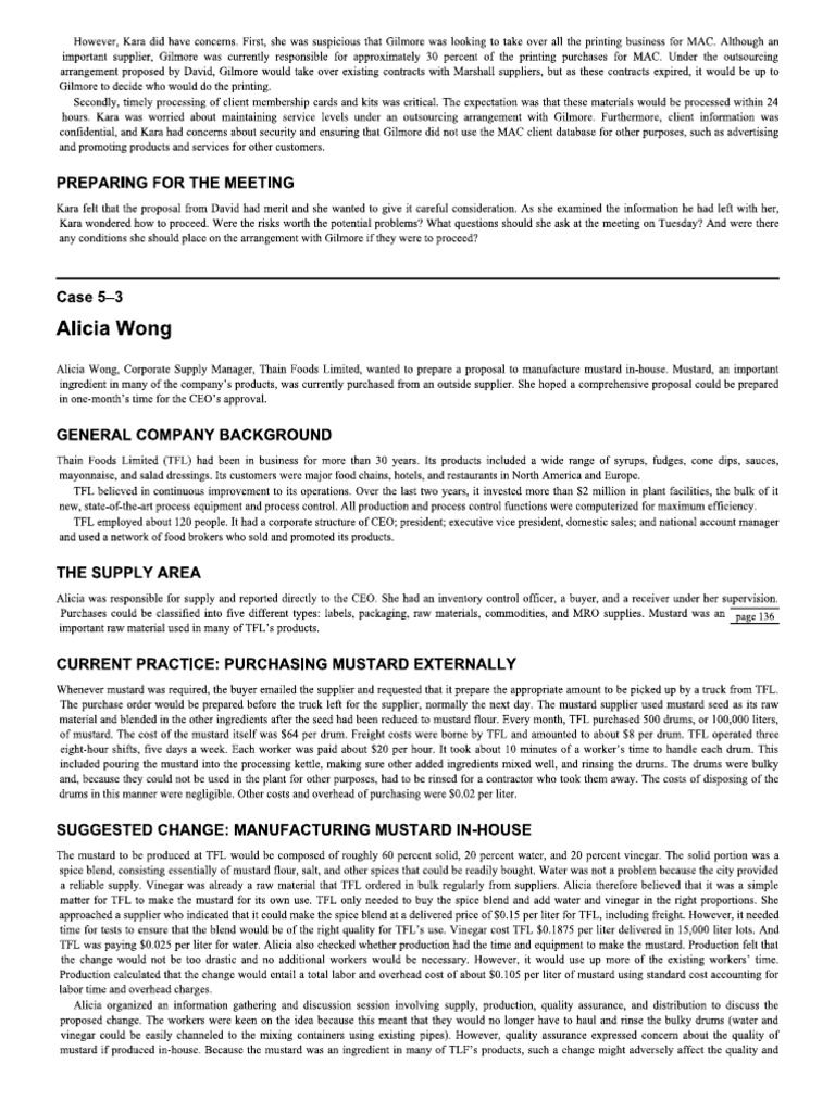 Alicia Wong Book Case Study | PDF