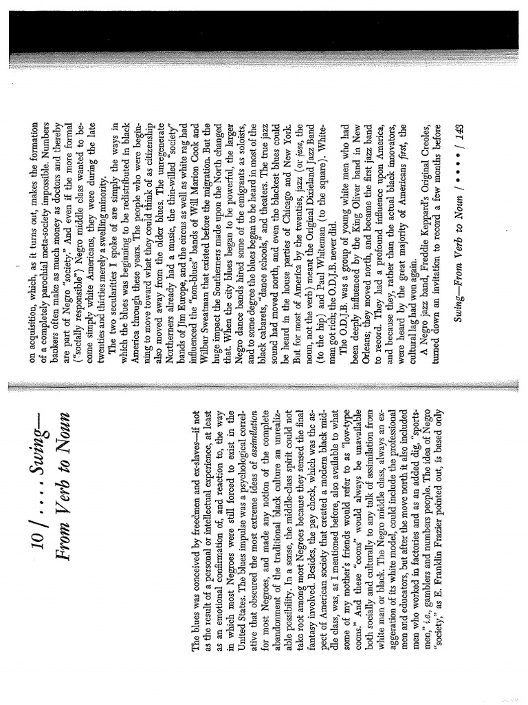 Baraka - Swing - From Verb To Noun | PDF
