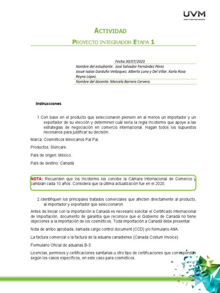 U2 - Actividad 4 - PIE1 | PDF