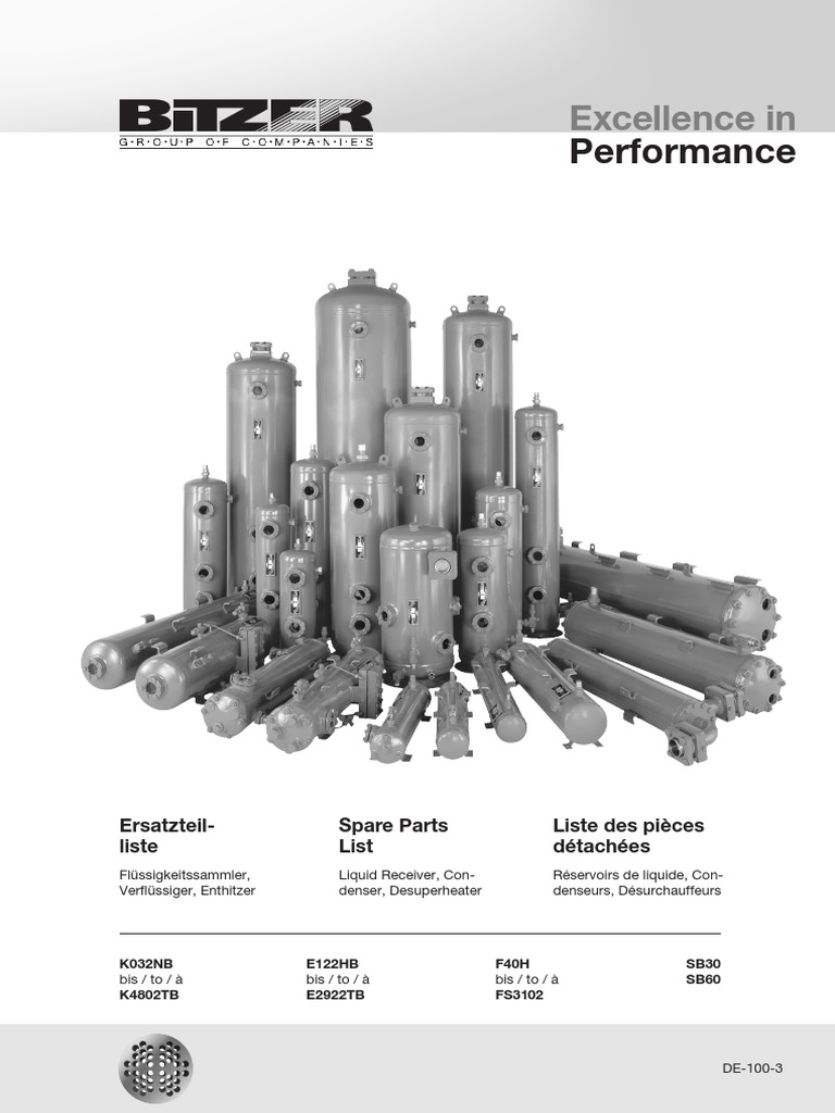 Liqued Receiver, Condencer | PDF