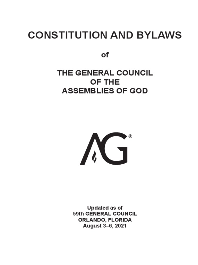 2021 Constitution and Bylaws | PDF