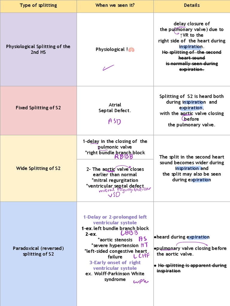 S2 Splitting ? | PDF | Heart Valve | Circulatory System