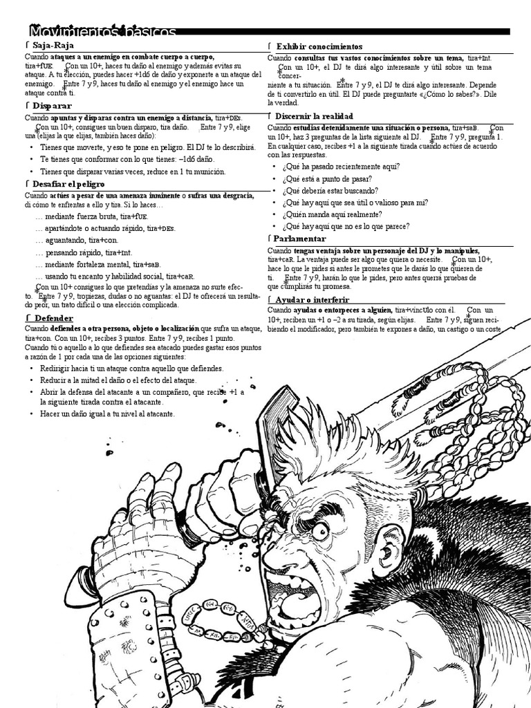 Manual Dungeon World | PDF