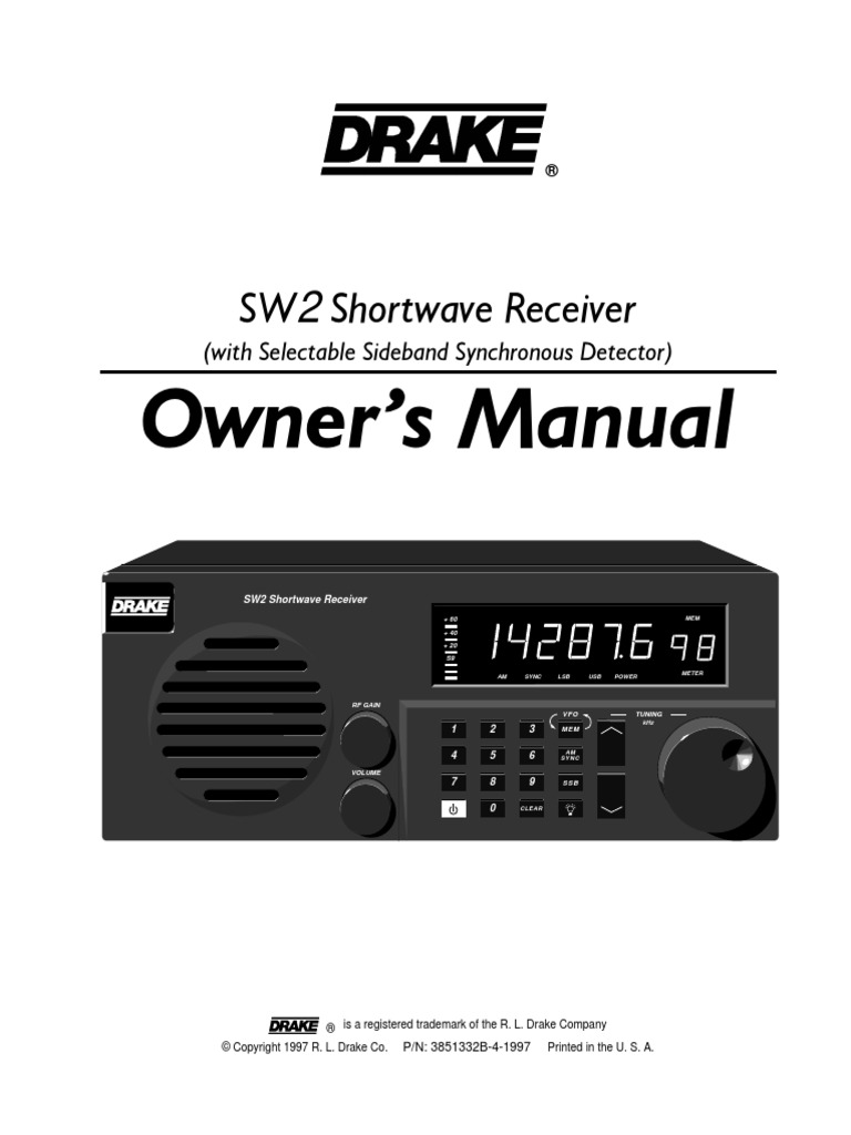 SW-2 Manual | PDF