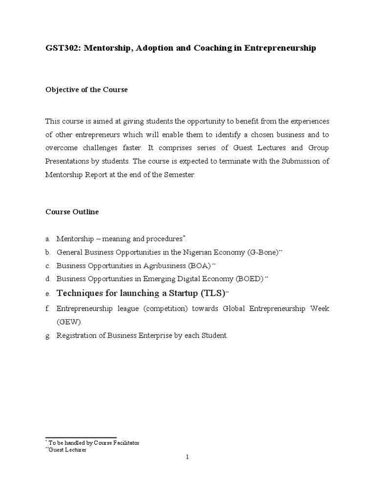 GST302 | PDF