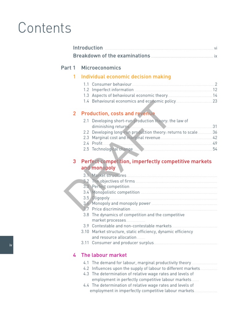 AQA A Level Economics Book 2 Sample | PDF