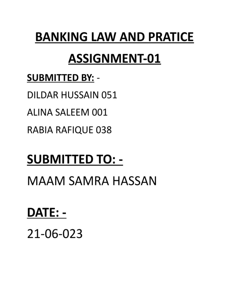 ASSIGNMENT 01 Financial Management | PDF ASSIGNMENT 01 Financial Management | PDF