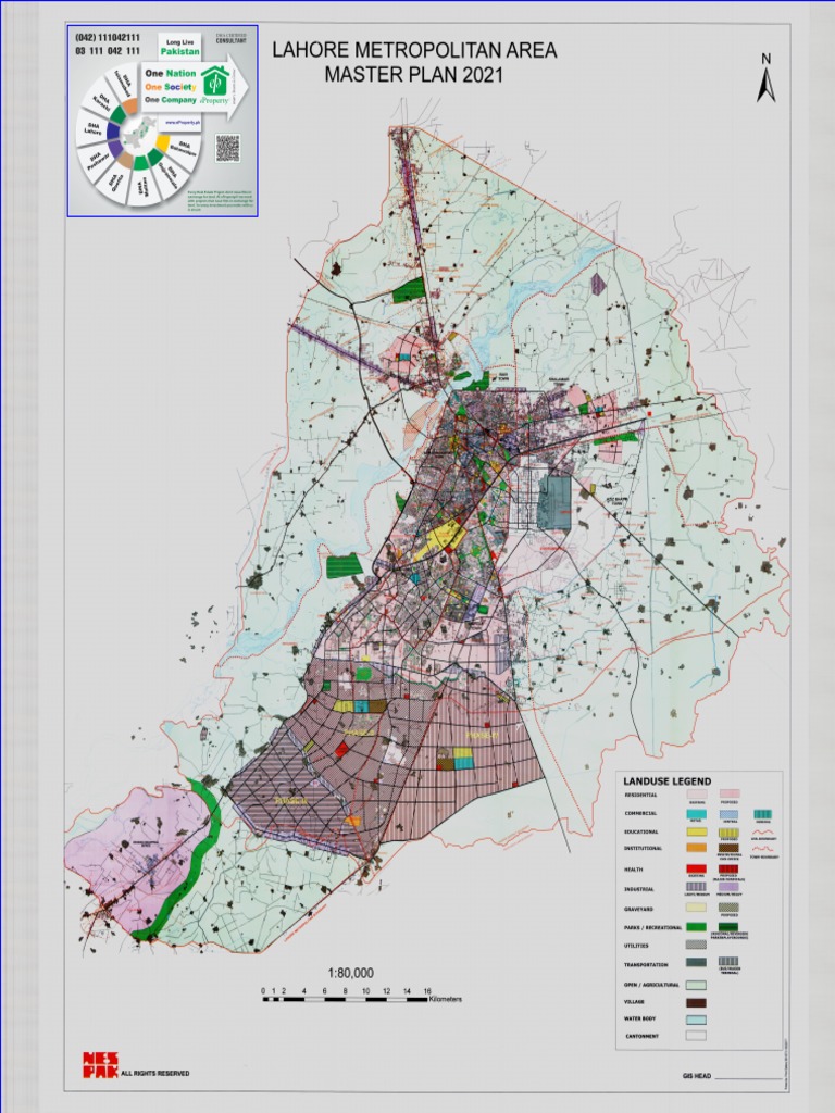 Lahore Master Plan 2021 | PDF