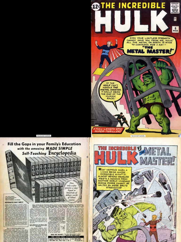 The Incredible Hulk #6 (1963) | PDF