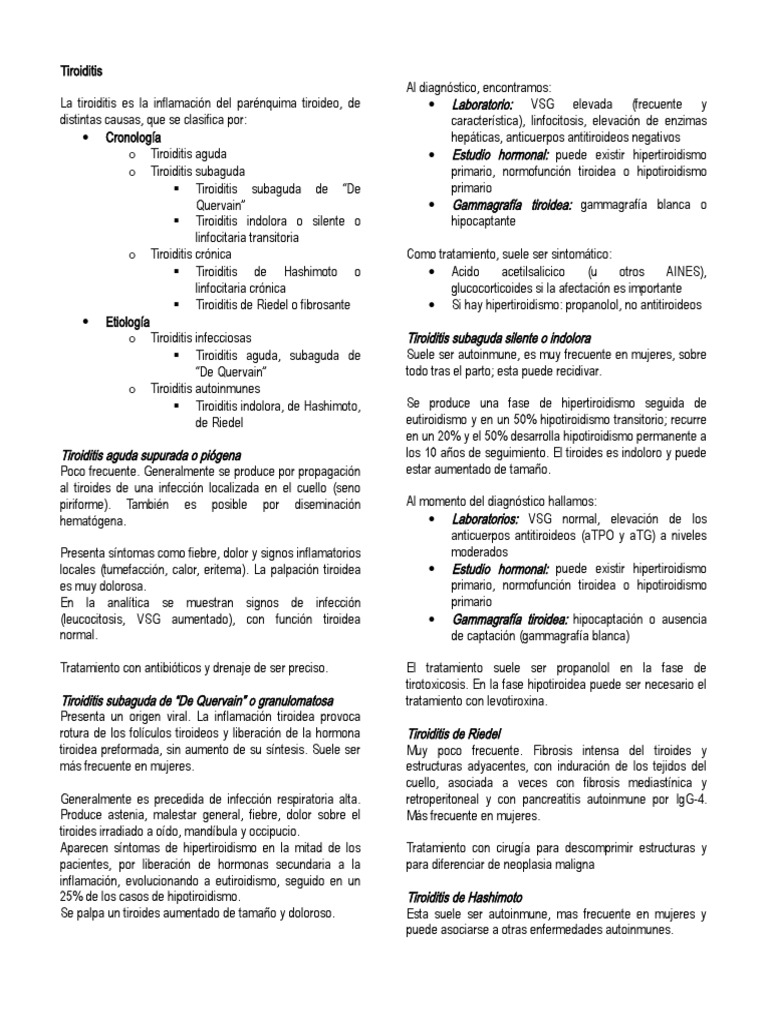 Tiroiditis Pdf