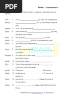 Sanhi at Bunga Worksheet | PDF