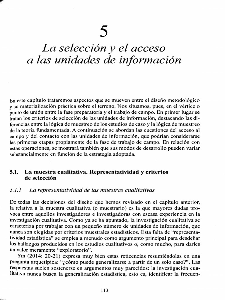 Verd y Lozares 2016 La Selección y El Acceso A Las Unidades de ...