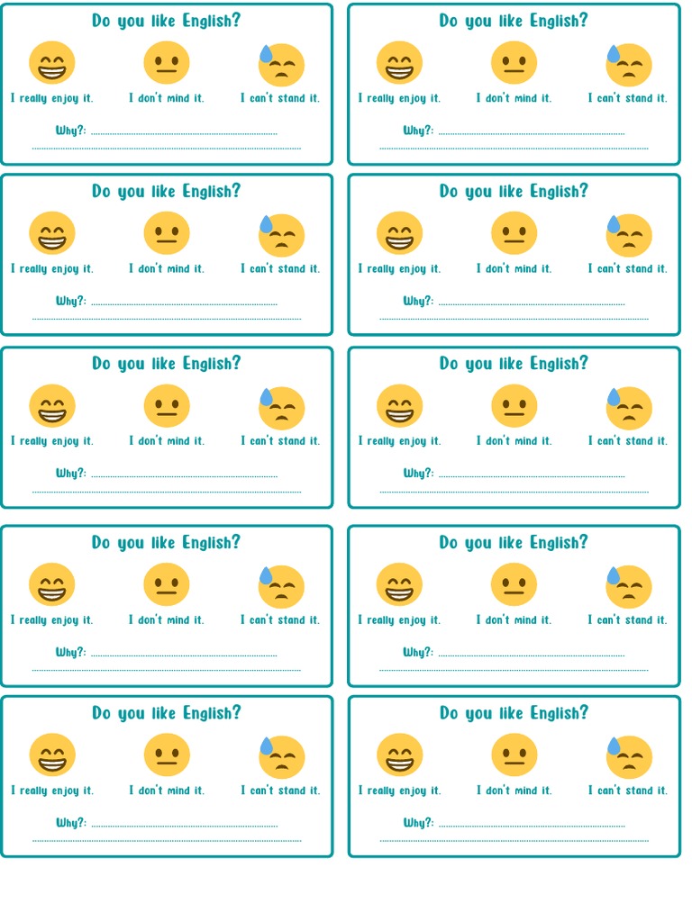 How Do You Feel About This Lesson | PDF