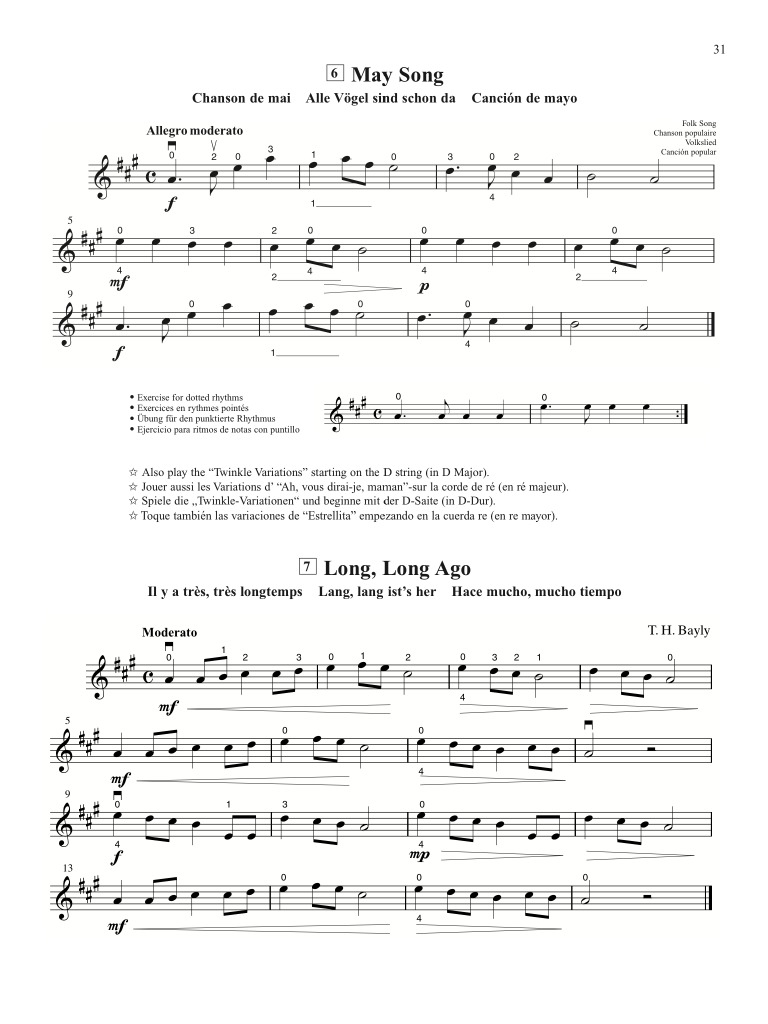 Suzuki, Shinichi - Suzuki Violin Method - Vol. 01 Rev-32 | PDF