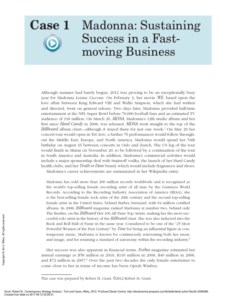 Contemporary Strategy Analysis Text and Cases - (PG 461 - 478) | PDF