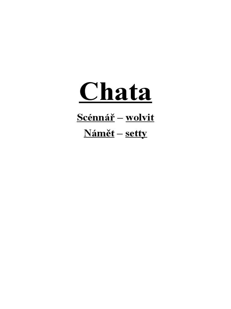 Chata | PDF