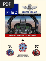F - A-18E Cockpit Manual | PDF | Mc Donnell Douglas F/A 18 Hornet ...