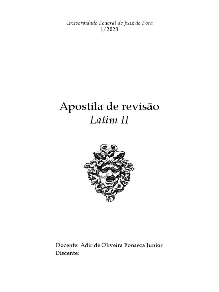 Revisão de Latim II: Verbos e Casos | PDF