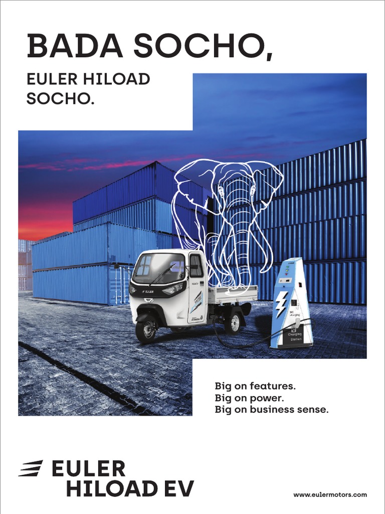 Euler Brochure v.1 | PDF | Electric Motor | Battery Charger