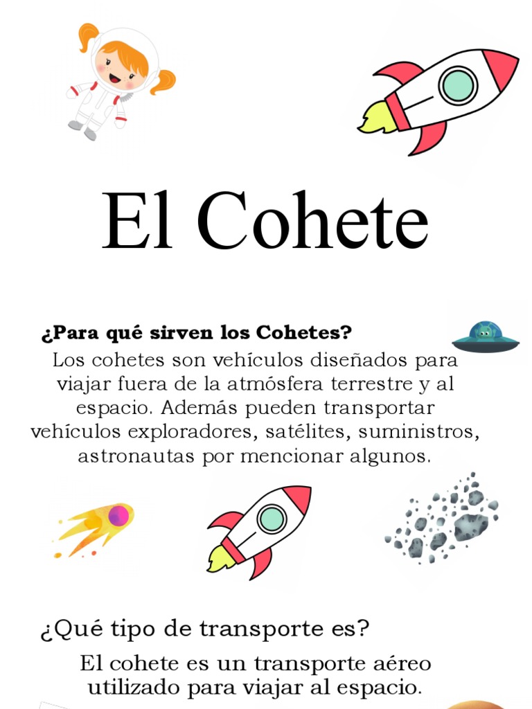Cohetes: Transporte Aéreo al Espacio | PDF