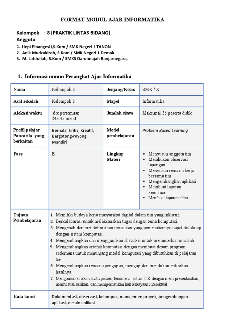 Ma - Praktik Lintas Bidang Pertemuan 2 | PDF