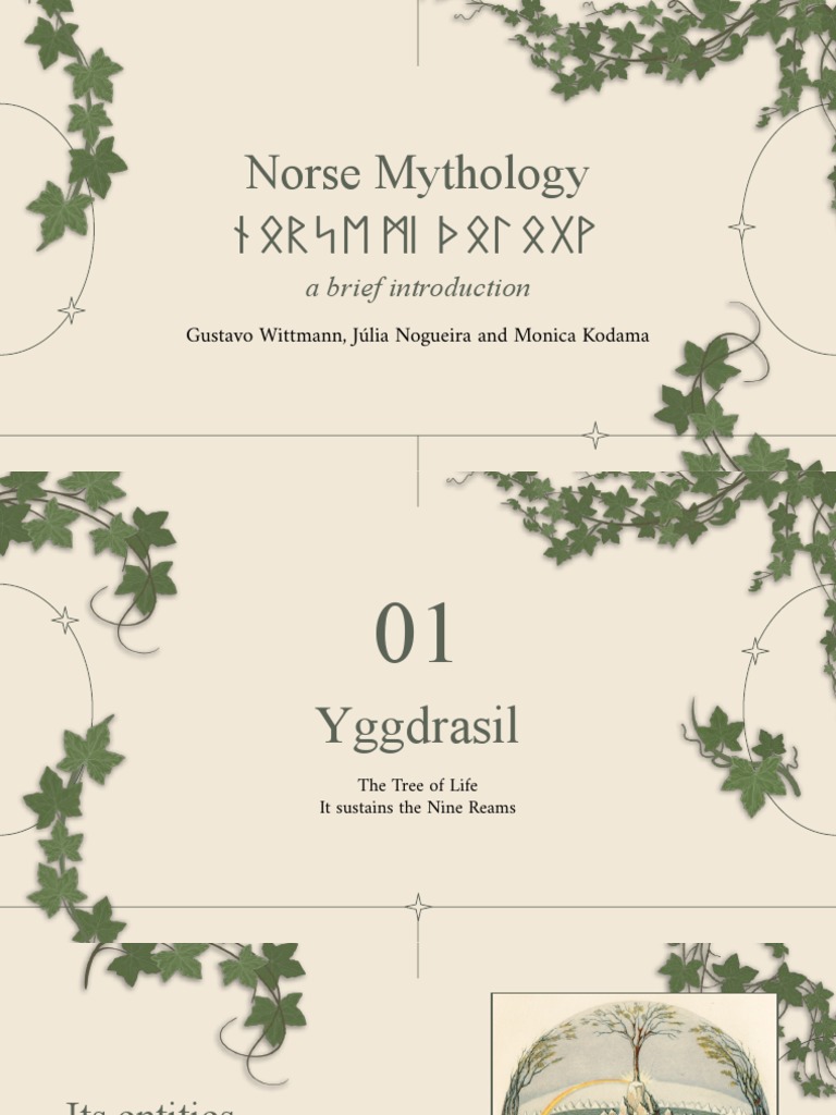 Norse Mythology - ELA Presentation | PDF | Mythology | Germanic Mythology