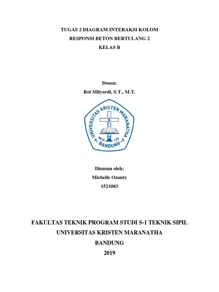 Diagram Interaksi Kolom - Beton 2 | PDF