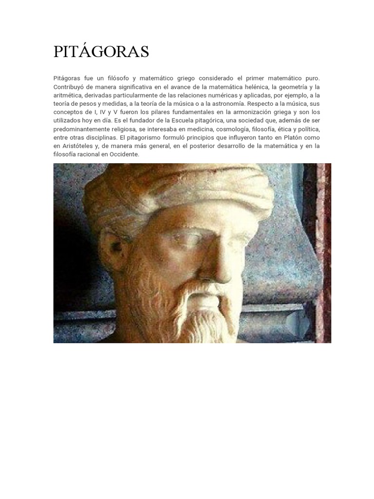 Pitágoras | PDF