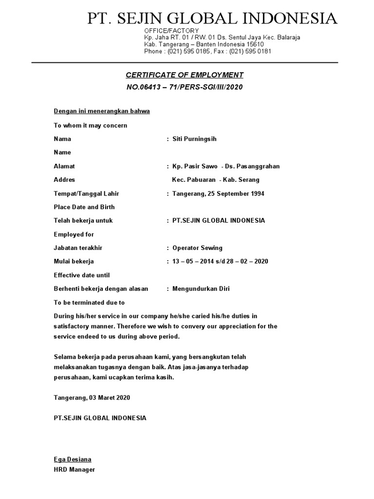 PT Sgi | PDF | Karier & Perkembangan